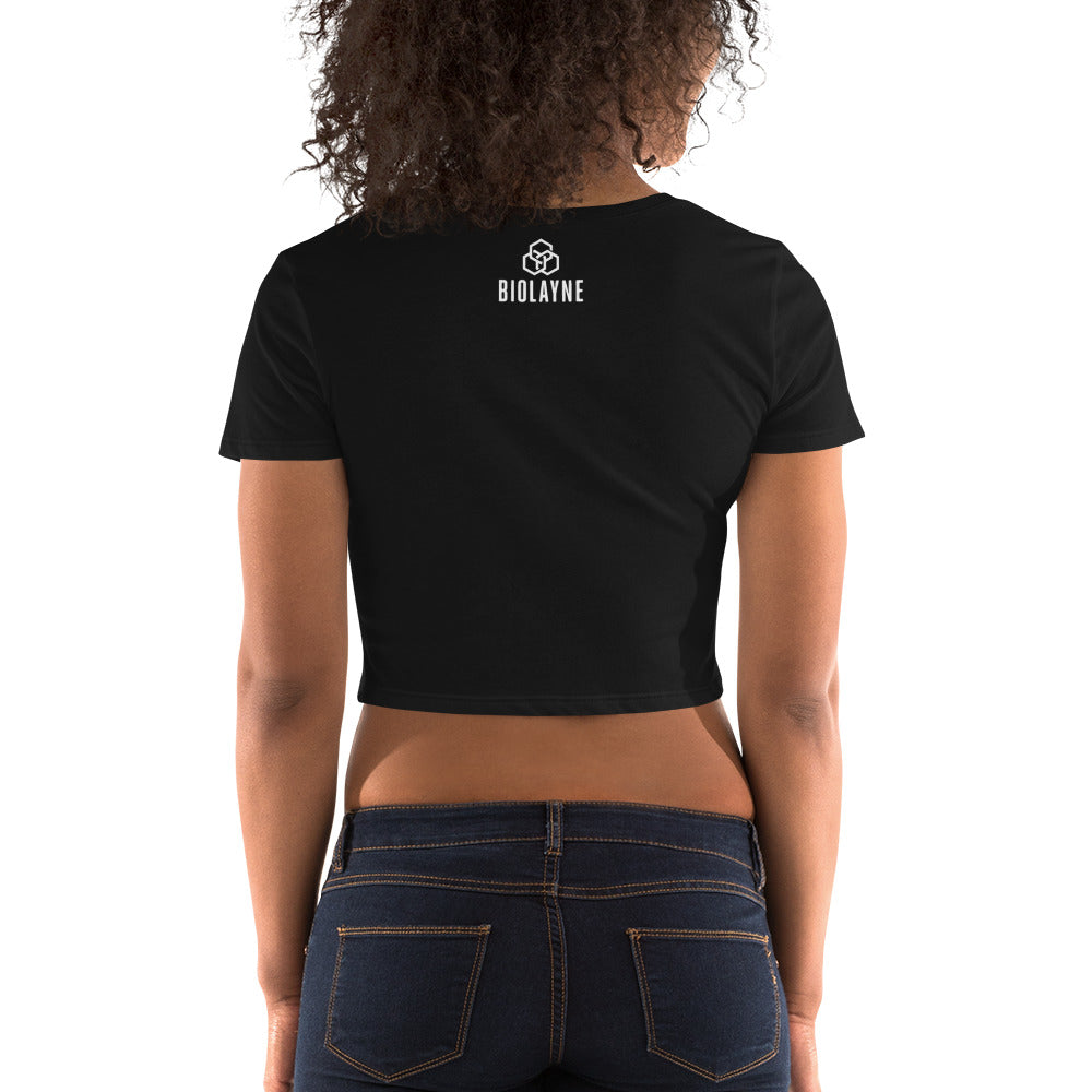 Let's Find Out Ladies Crop Tee – Biolayne Store